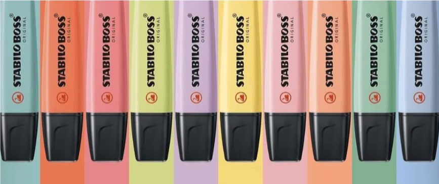 Stabilo Boss (70) #HEX Codes - Twos